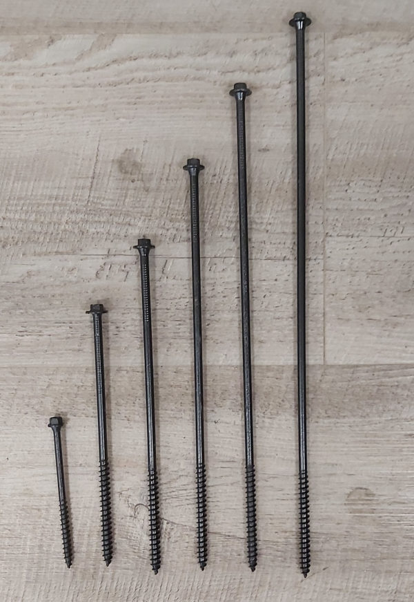 LogHog Heavy Duty Structural Wood Screw - Wood Shed