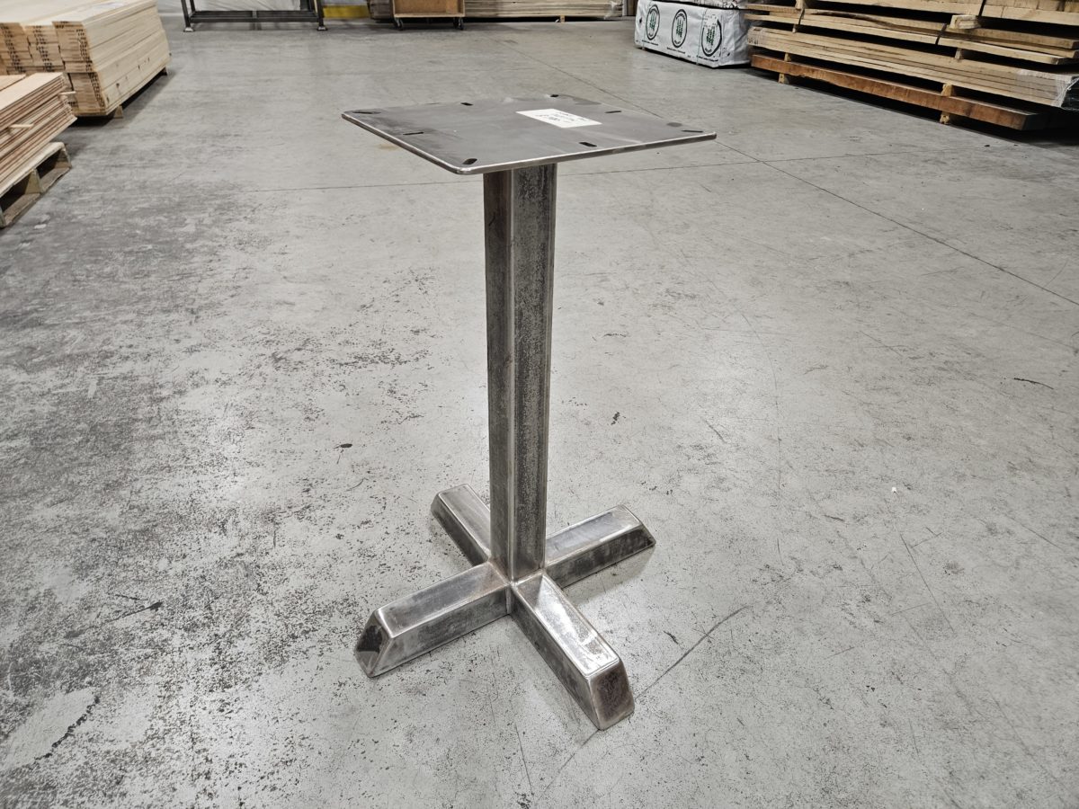 Pedestal - Square Post T-Base - Wood Shed