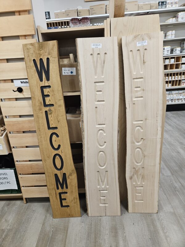 Welcome Signs - Wood Shed