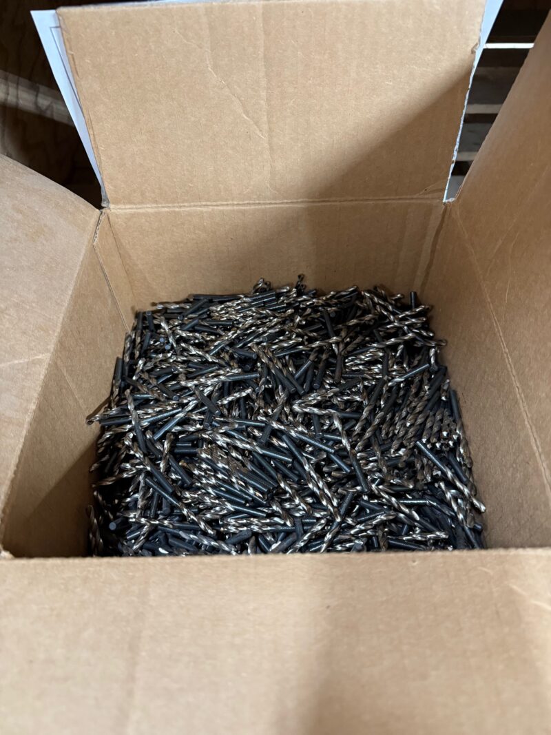 Lot 021 - 3/16" Drill Bits - Wood Shed